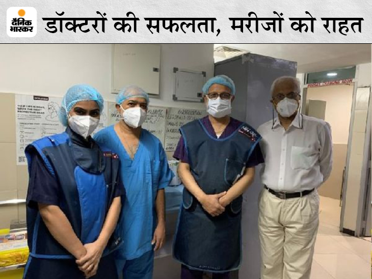 Two patients of blue baby disease treated with angiography technique ...