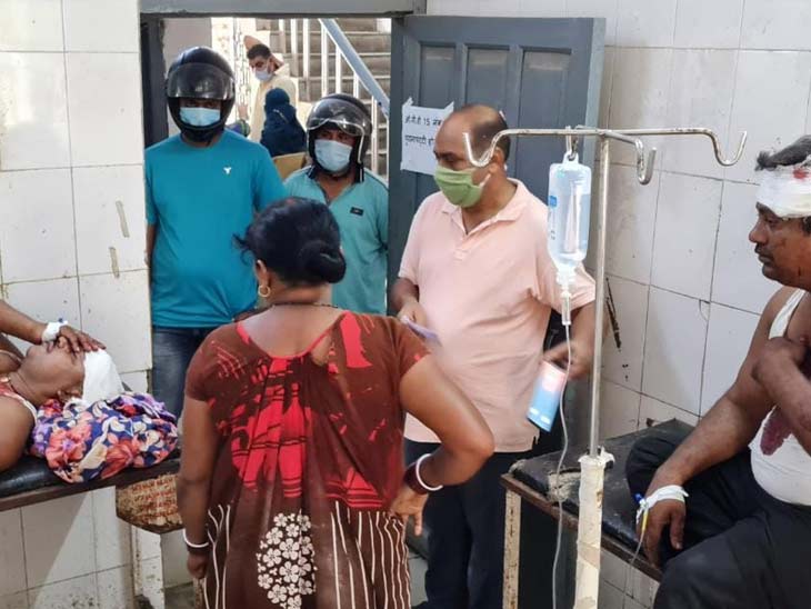 Deadly attack on two brothers in Sarada City, head hit with Bhujali ...