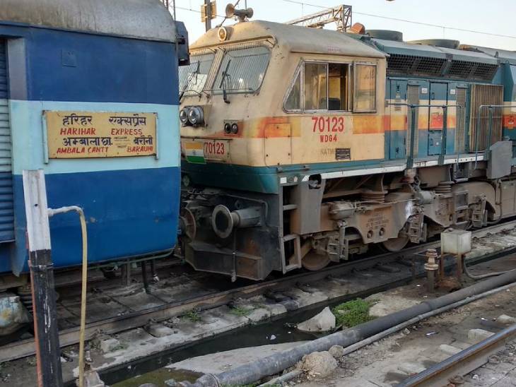 Indian Railways Latest Updates। Harihar Express from Ambala to Barauni ...