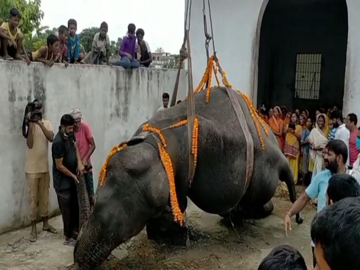 Chirag Paswan Aashirvad Yatra in Gaya, LJP Leader took blessing at Baba ...