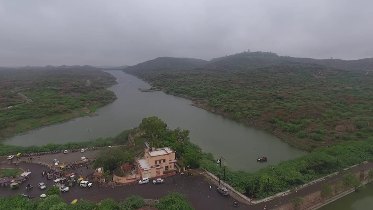 The history of Man-Made Lake between two hills is interesting, the ...