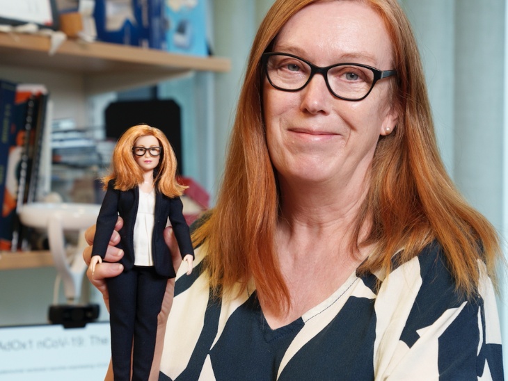 In honor of scientist Dam Sarah Gilbert, the company that made the ...