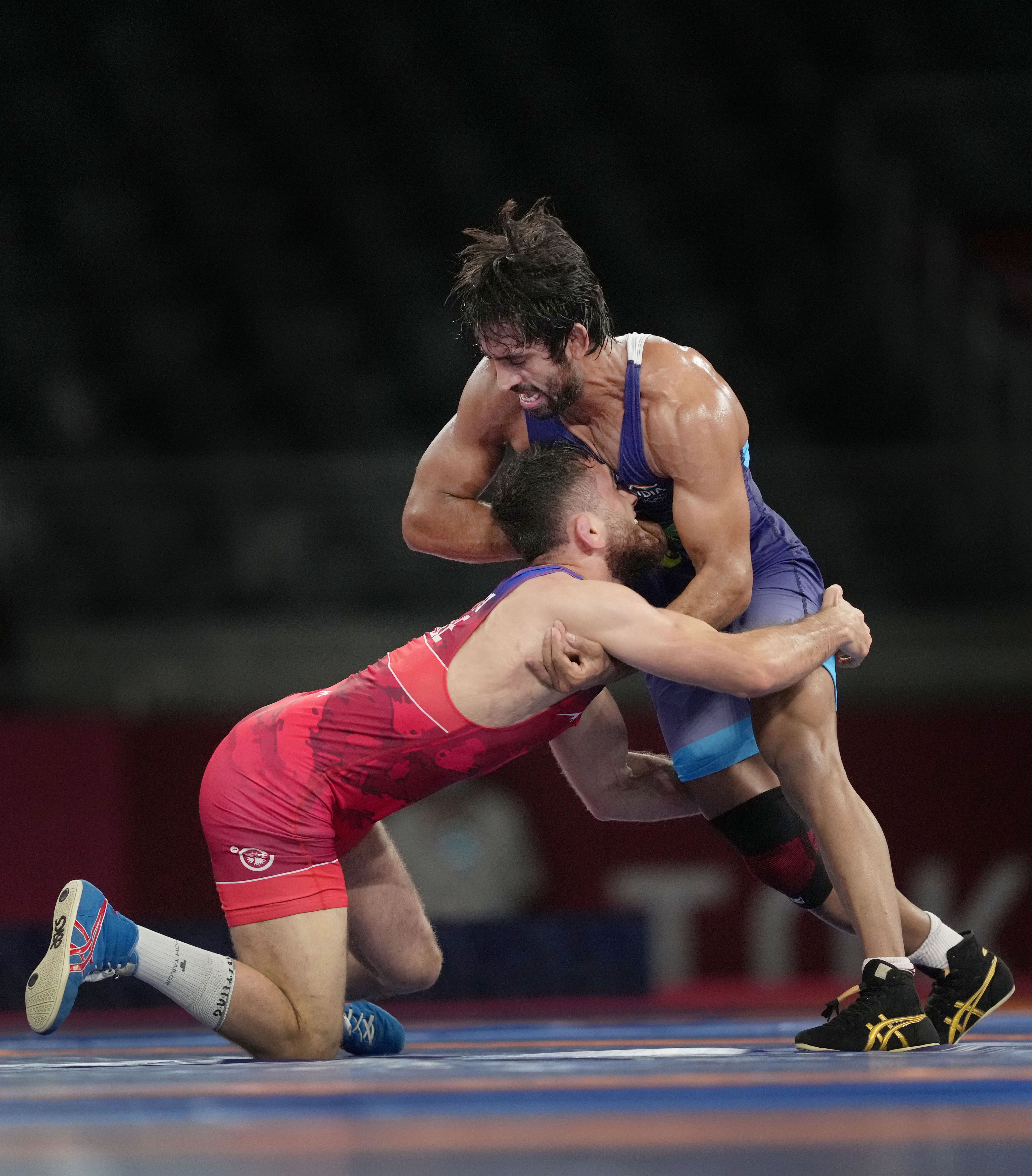 Bajrang Punia: Tokyo Olympics Wrestling Finals | Wrestler Bajrang Punia ...