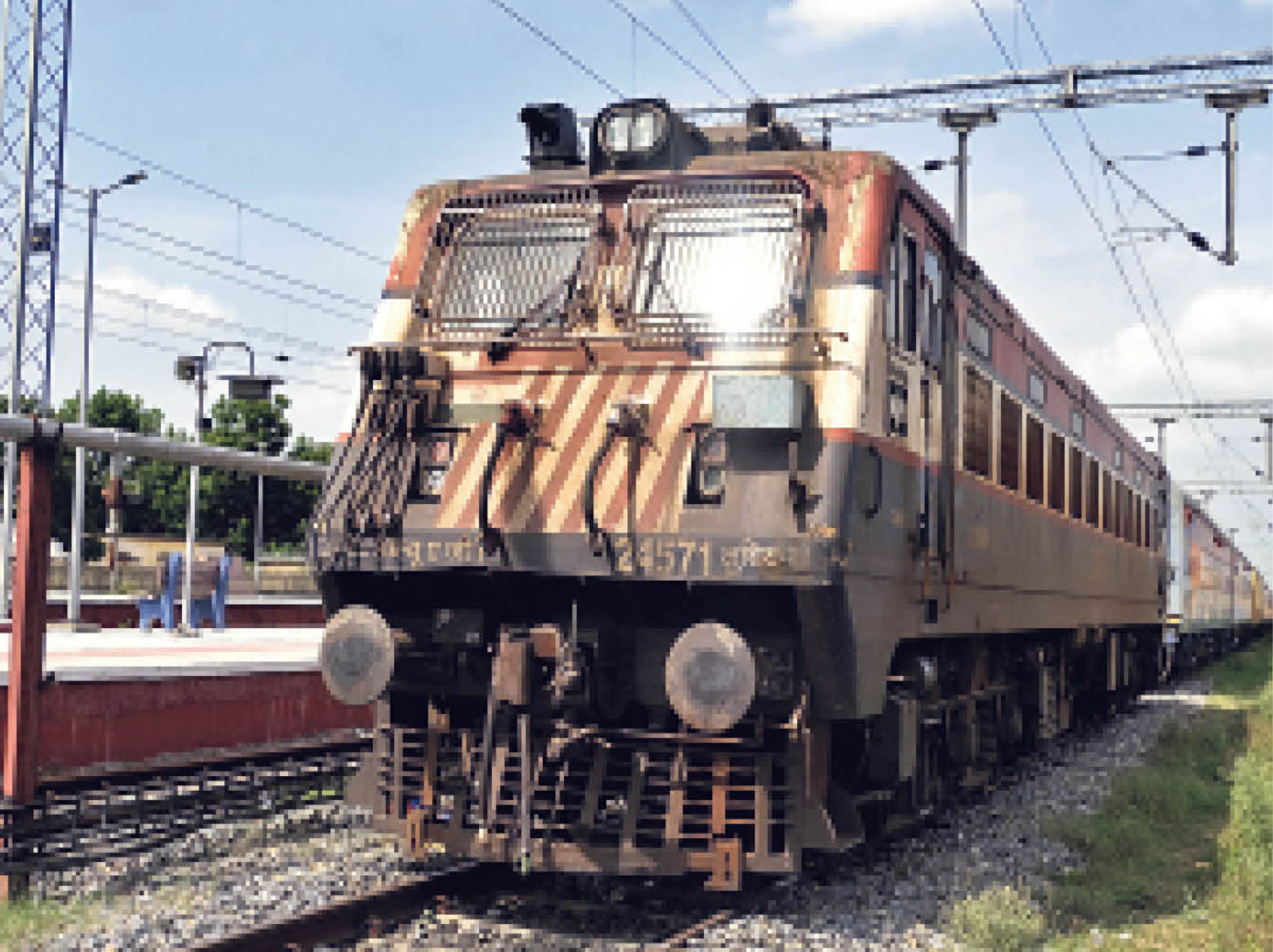 After steam and diesel, now the repair of electric rail engine will ...