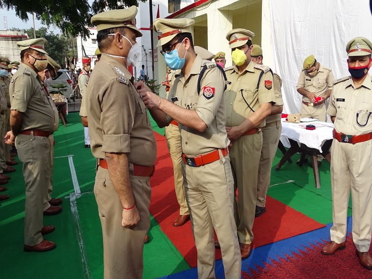 A total of 40 police personnel including SSP were honored, SSP was ...