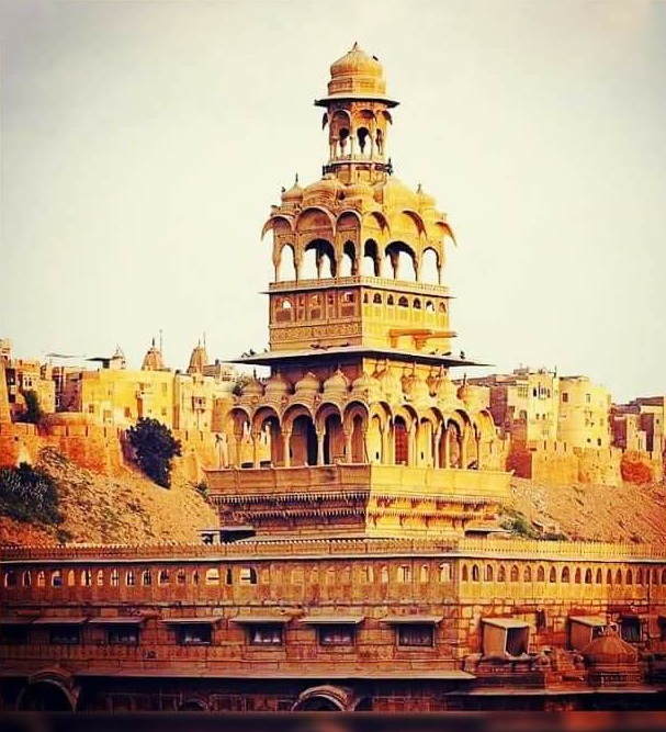 Muslim artisans built Tajia Tower in Jaisalmer