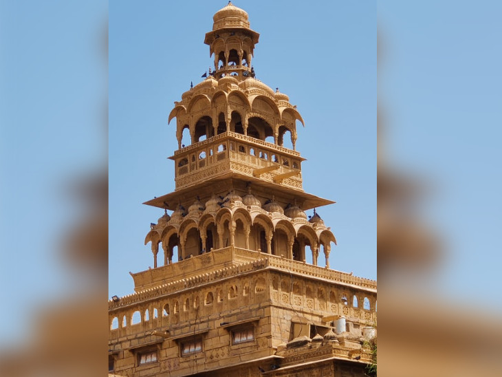Muslim artisans built Tajia Tower in Jaisalmer