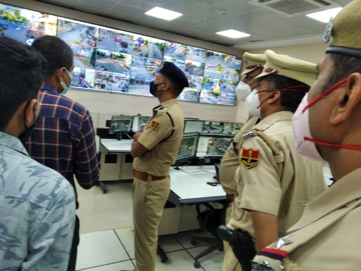 IG understood the arrangements in Abhay Command Center and Control Room, one-to-one discussion ...