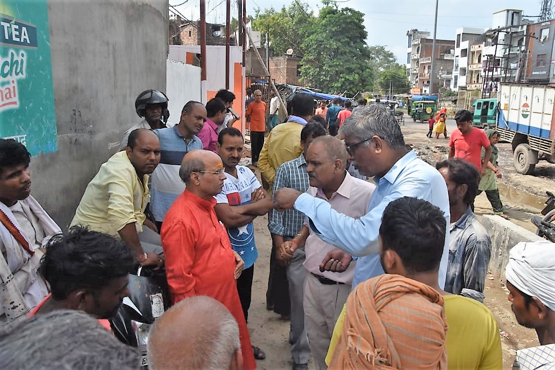 Asha Mata temple is in the middle at one end of Jhakarkati parallel ...