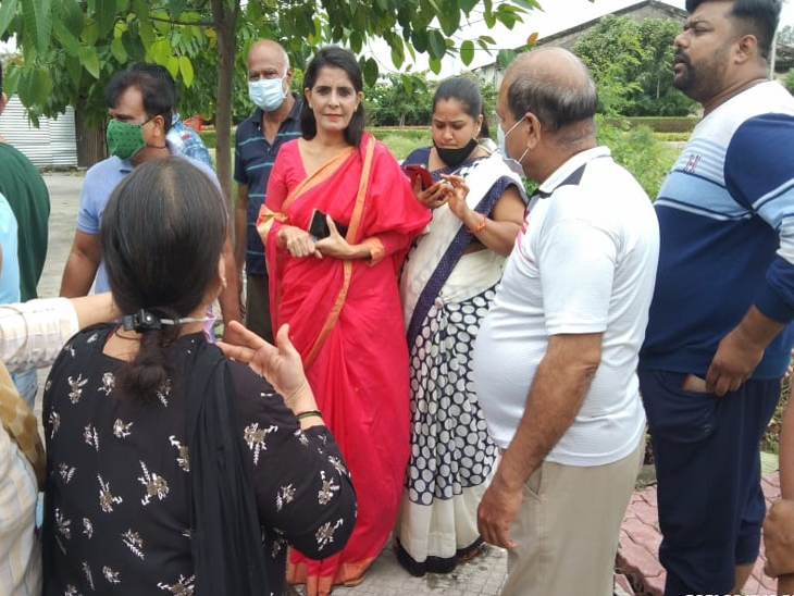 Congress MLA Sanjay Shukla of Indore assembly number 1 and BJP ...