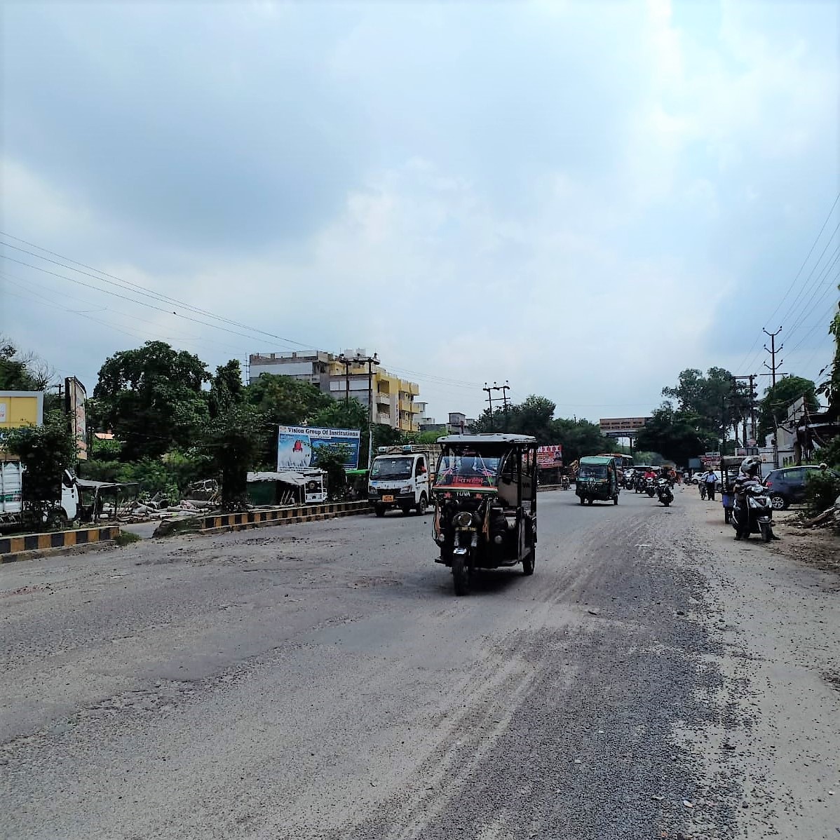 The nature of GT road passing through Kanpur city has not changed ...