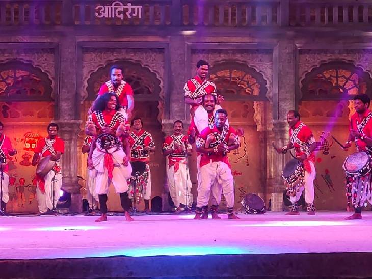 Gudumba Baja dance created a splash, artists from different districts ...