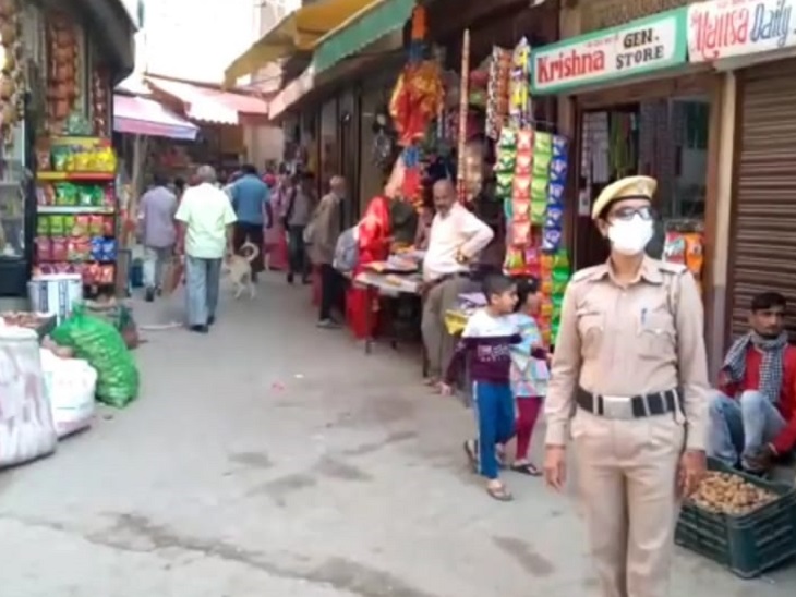 Due to the festive season, the entry of vehicles in Nahan market closed ...