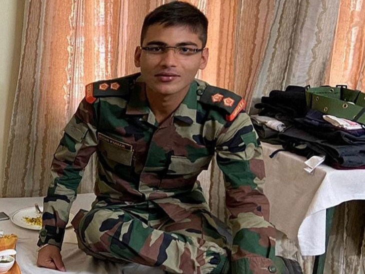Begusarai army officer Rishi martyred in Jammu Kashmir Rajauri Naushera ...