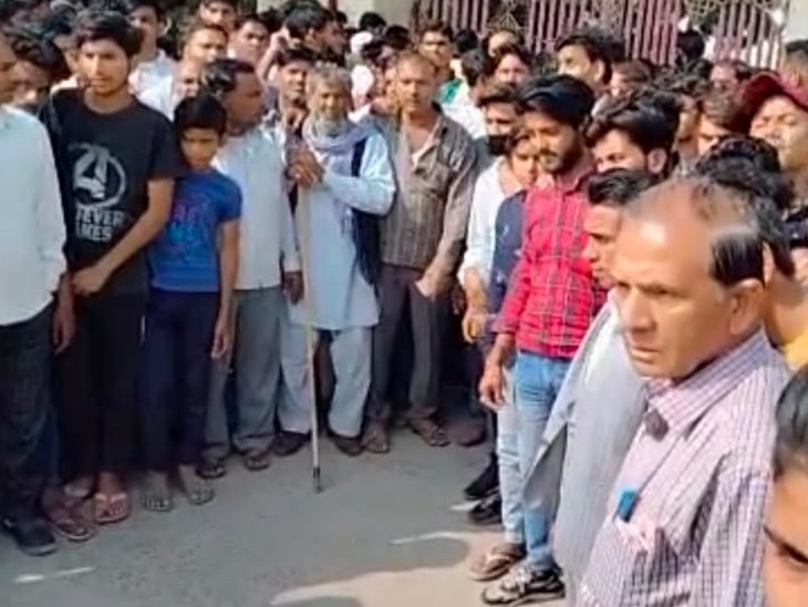 Aggrieved party met SP, case of murder of middle-aged in bloody ...