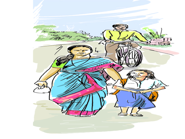 'Ghar Wapsi' is the story of the struggle of life of a simple woman who ...