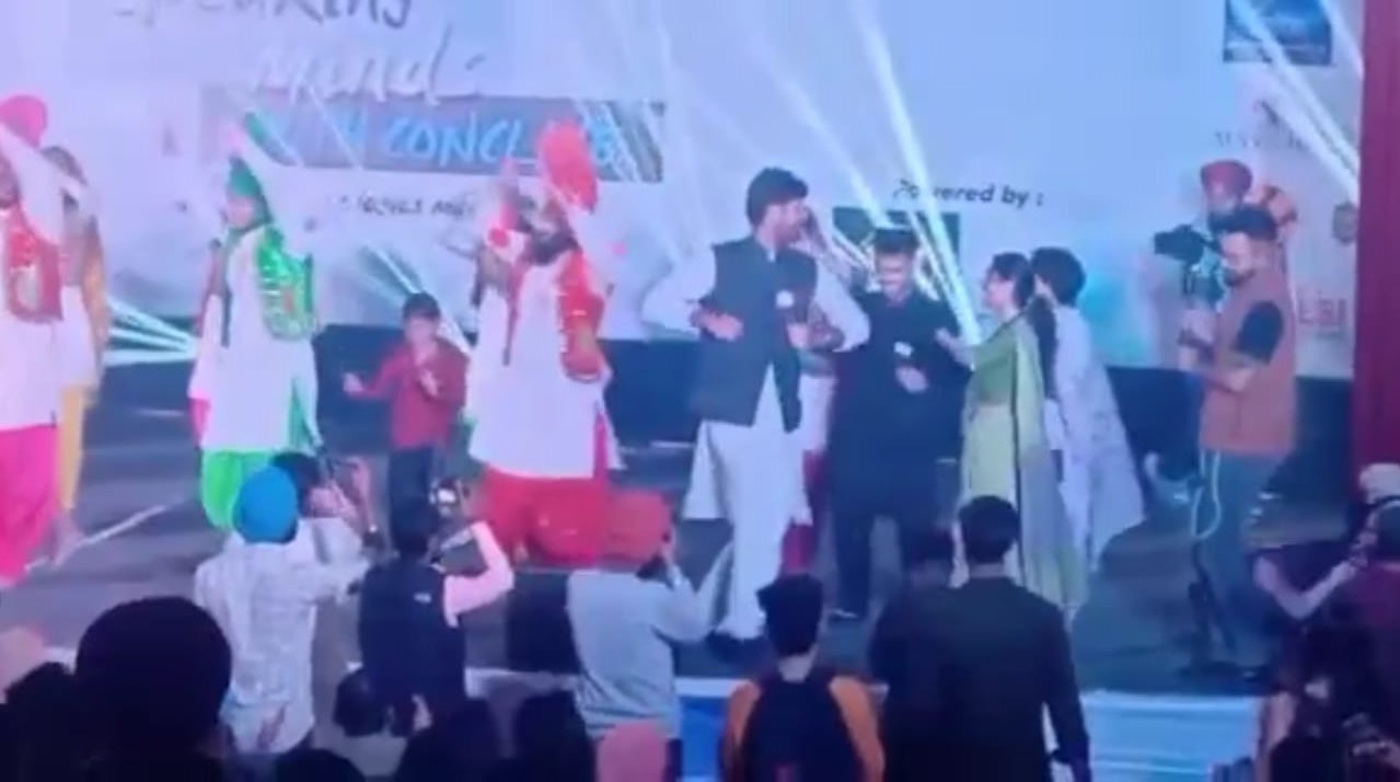 Raja Vading, who arrived in a private ceremony, put the bhangra on the ...