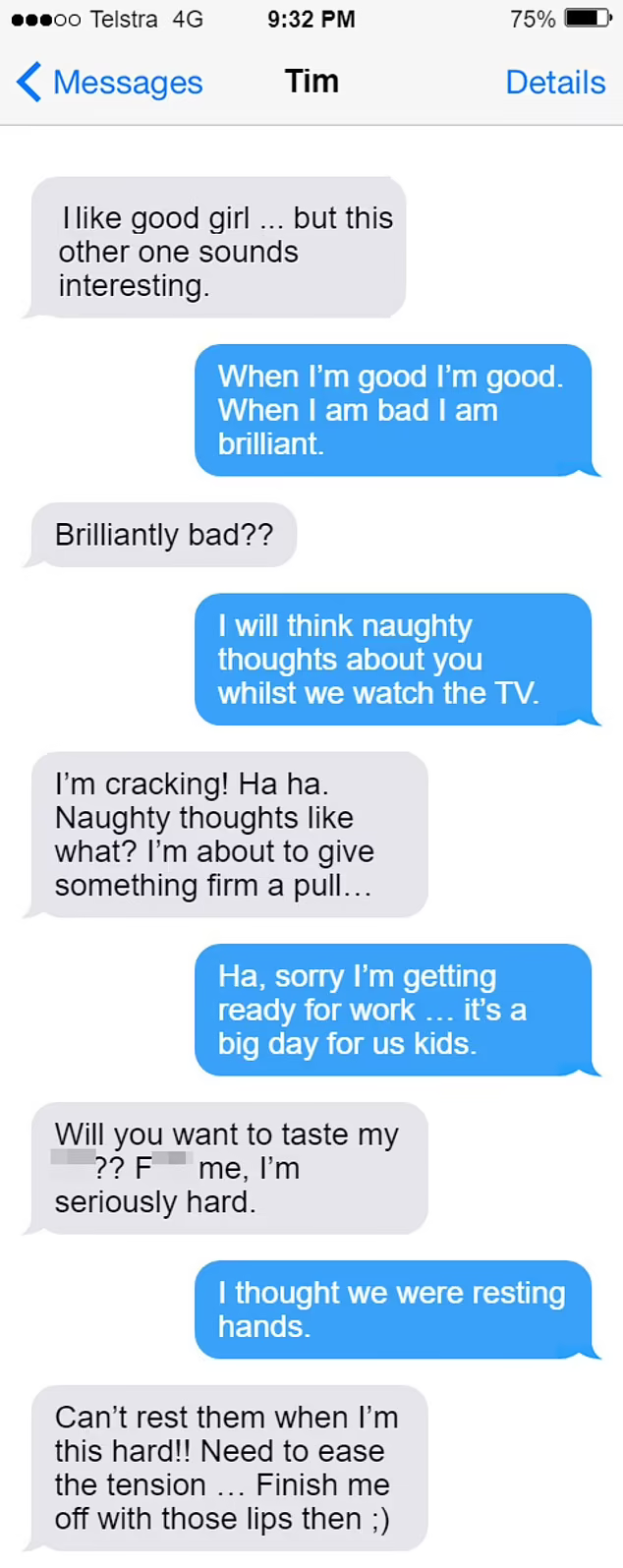 Tim Paine text messages goes viral on social media
