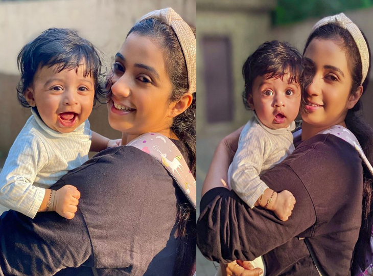 Shreya Ghoshal introduces her son Devyaan with as he turns 6 months old ...