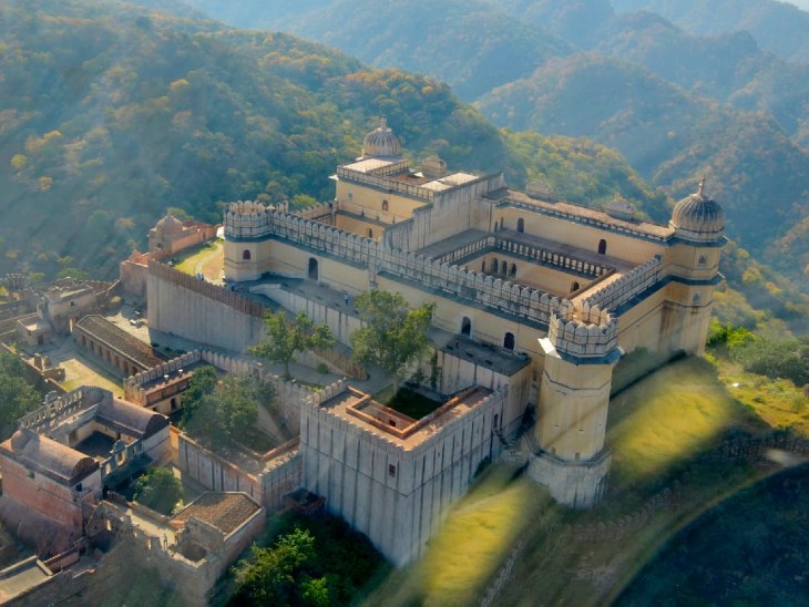 Parshuram temple and Kumbhalgarh forest is visible from here, more than ...