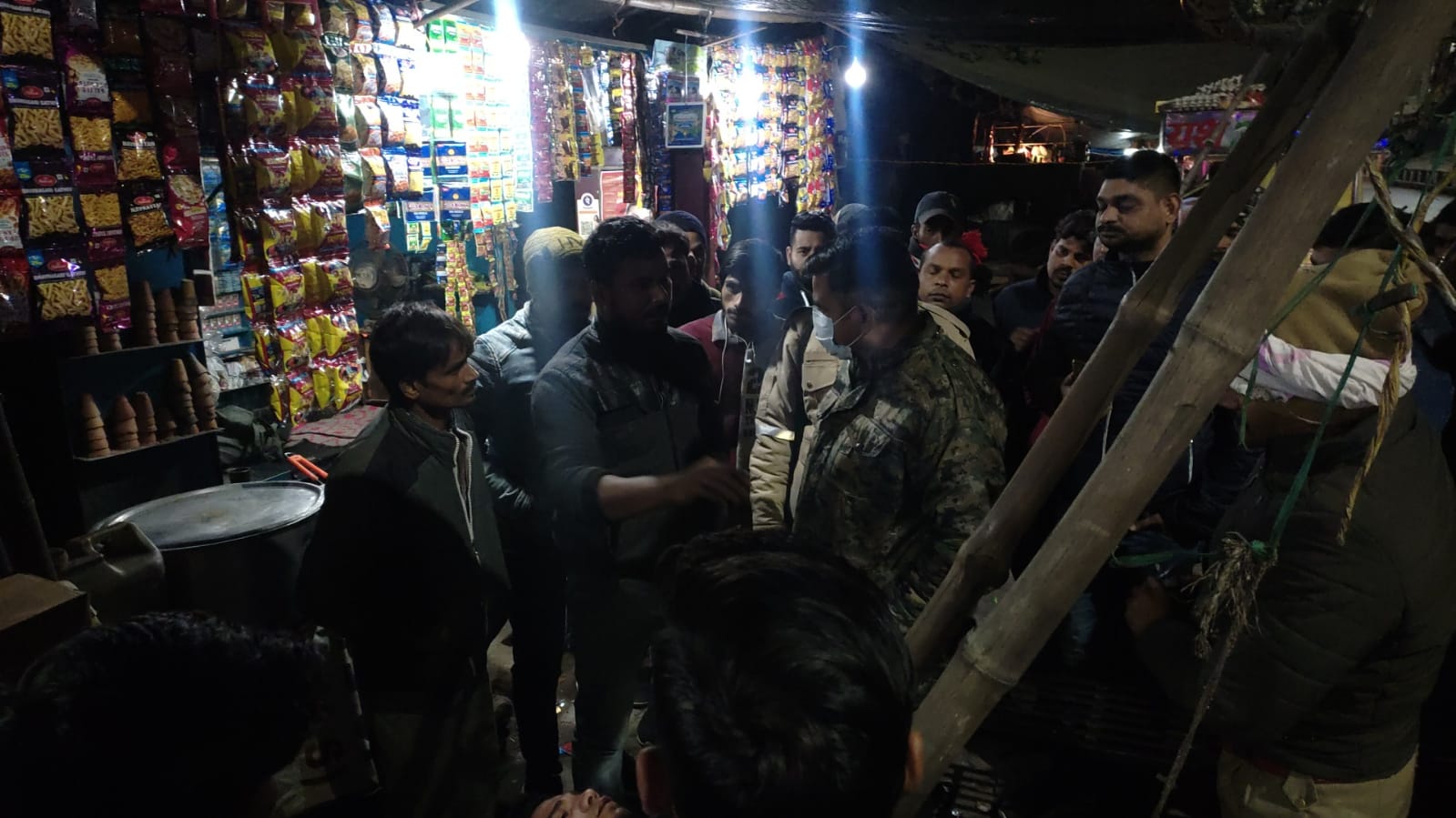 Incident of Ramghat Road in Quarsi police station area of Aligarh ...