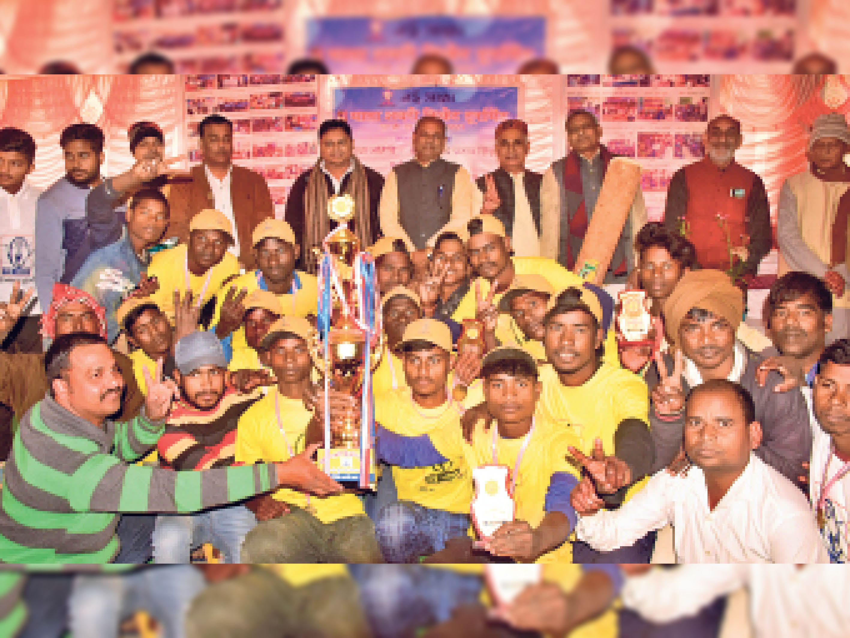 Alipore won by five runs in Mata Shabri Cricket Tournament held at ...