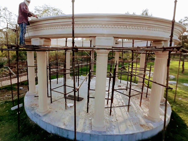 Oxyzone park is getting ready, there will be a decrease in temperature ...