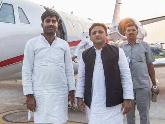 Atul Pradhan of Meerut is close to SP chief Akhilesh, in the video Atul ...