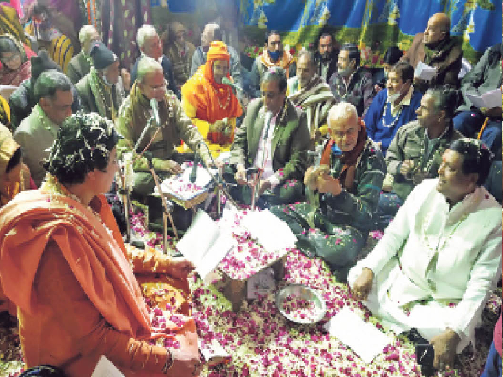 Mejwani festival of Sitaram Samaj celebrated, tableau of Chappan Bhog ...