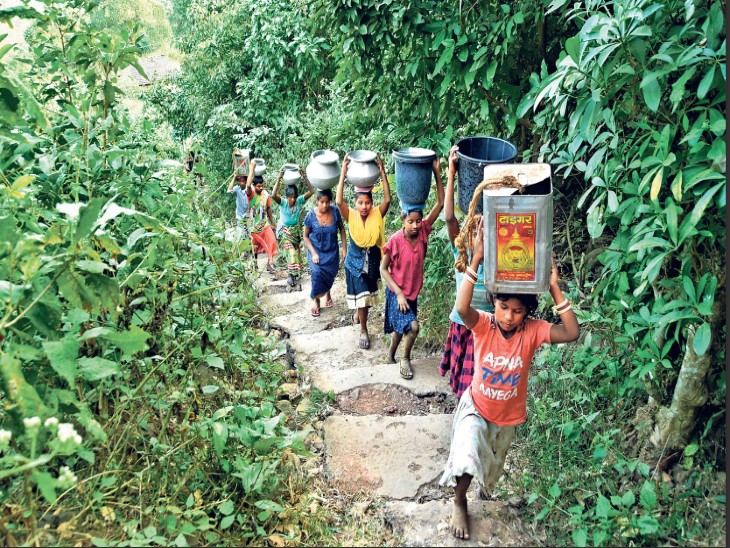 The stone mafia dug the mountain, 450 villages ran out of drinking ...