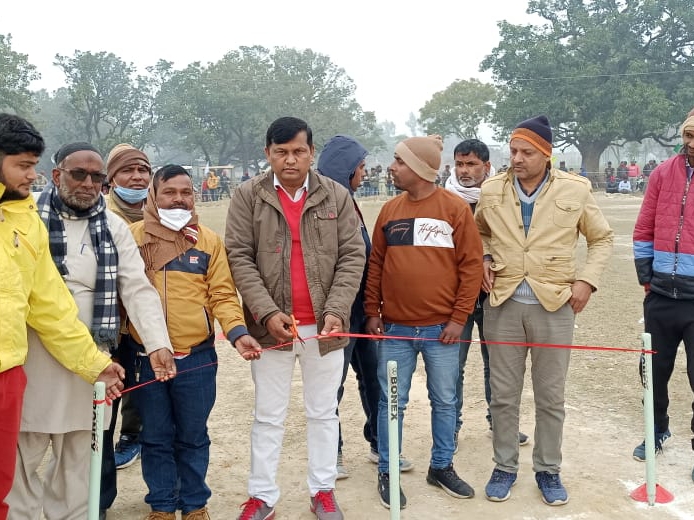 Cricket tournament inaugurated in Bikapur, there will be a fight ...