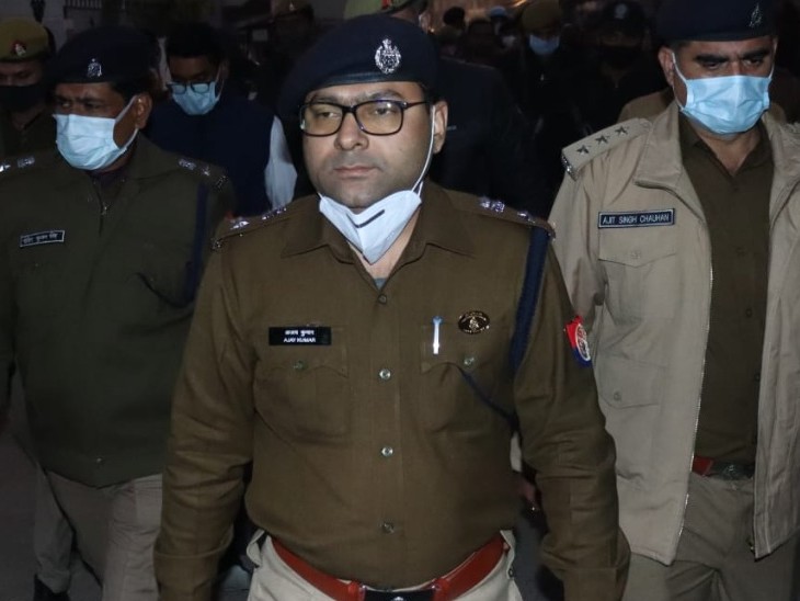 SSP Ajay Kumar briefed the competitive students, advised to be alert ...