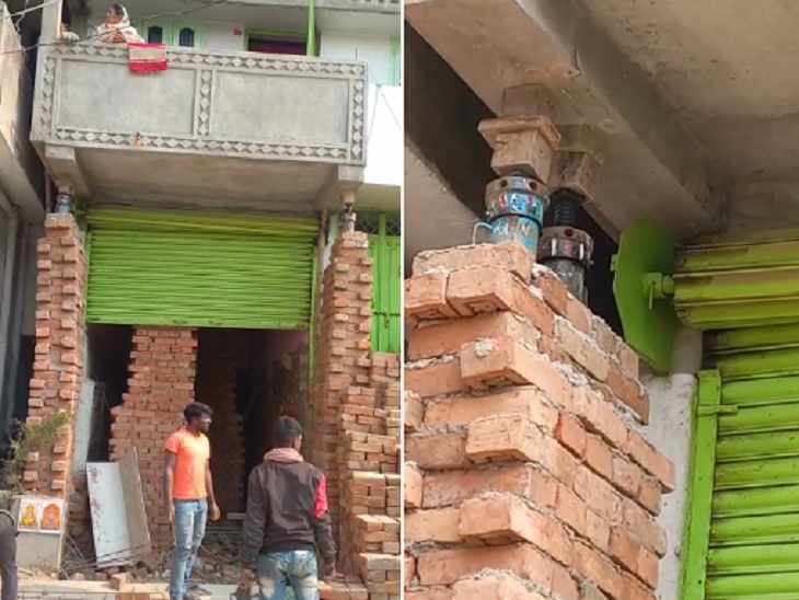 House raised 8 feet above the ground in Patna | पटना में जमीन से 8 फीट ...