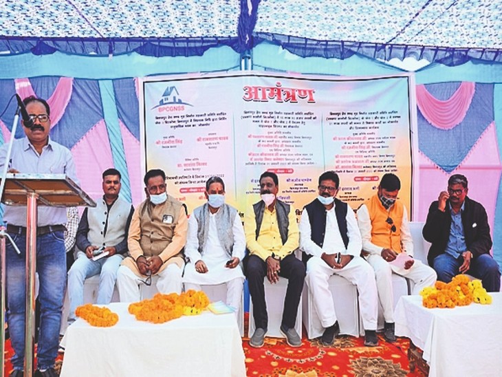 42 lakh in Patrakar Colony Birkona. Community building will be built ...
