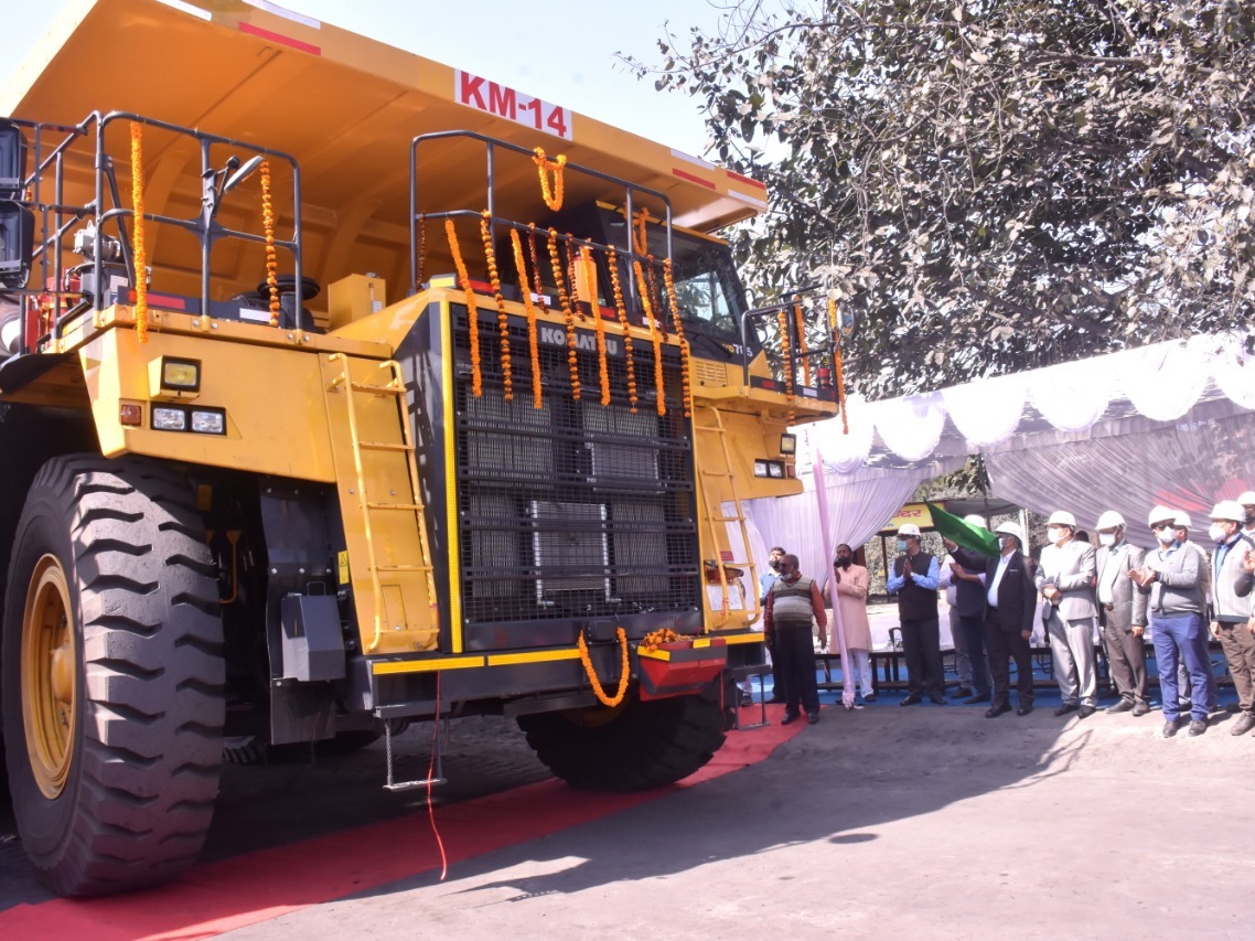 6 new dumpers joined the machinery fleet of NCL Dudhichua, new ...
