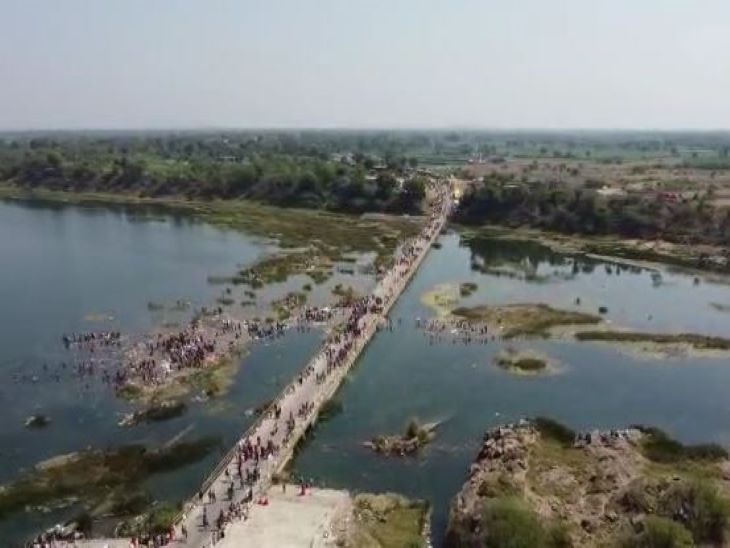 Beneshwar fair filled on Magh Purnima, Mav panthis saw Guru Maharaj ...