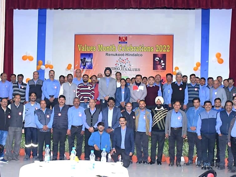 Values Month celebrated at Hindalco in Sonbhadra Speakers said that ...