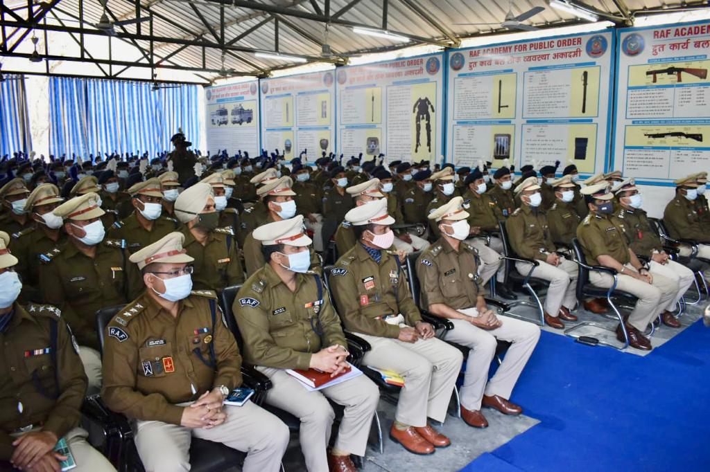 The only riot control center in the country was taken stock .. IG Vivek ...