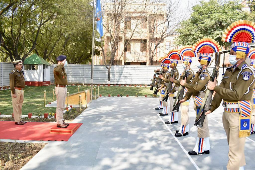 The only riot control center in the country was taken stock .. IG Vivek ...