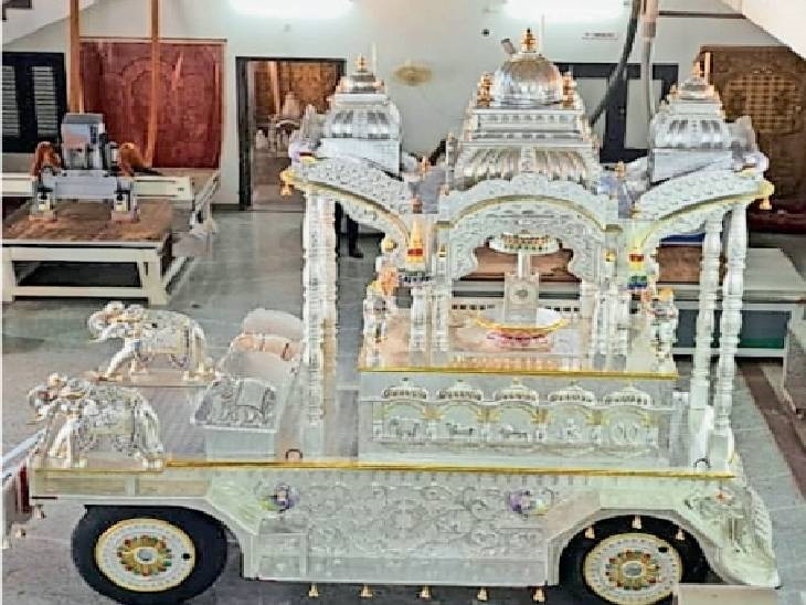 Gold and silver chariots are coming from 24 cities of the country ...