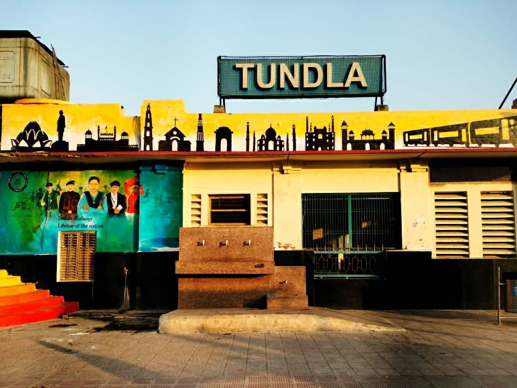 The heritage of the country adorned on the old walls of the historic ...