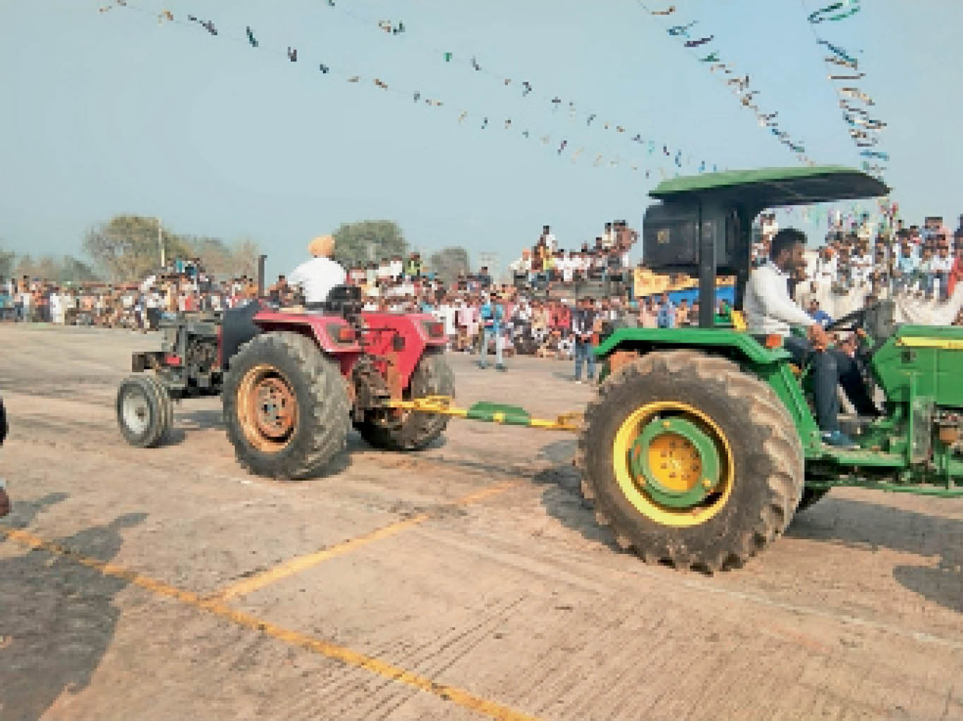 Gagandeep of Punjab was the first in Tractor Tochan Competition, 70 ...