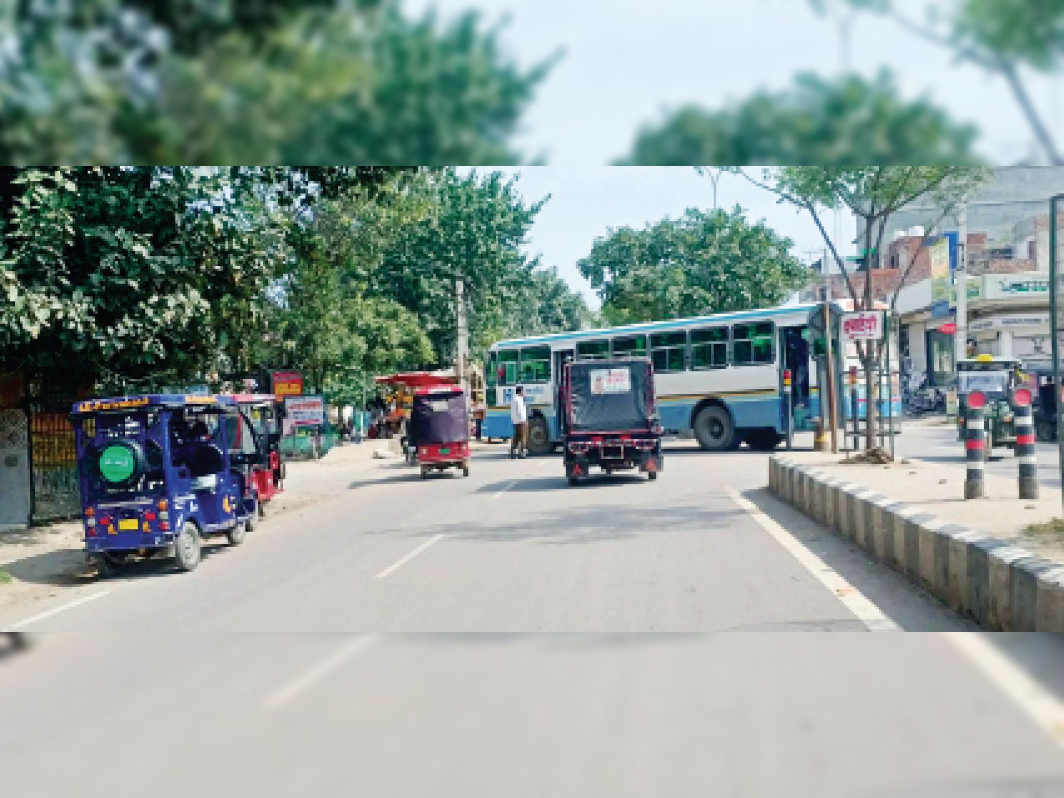 After shifting the bus stand, there is confusion on whether the buses ...