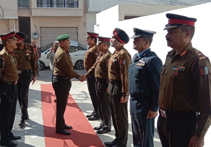 NCC ADG Major General Rajiv Chhibber reached Amritsar | NCC एडीजी मेजर ...
