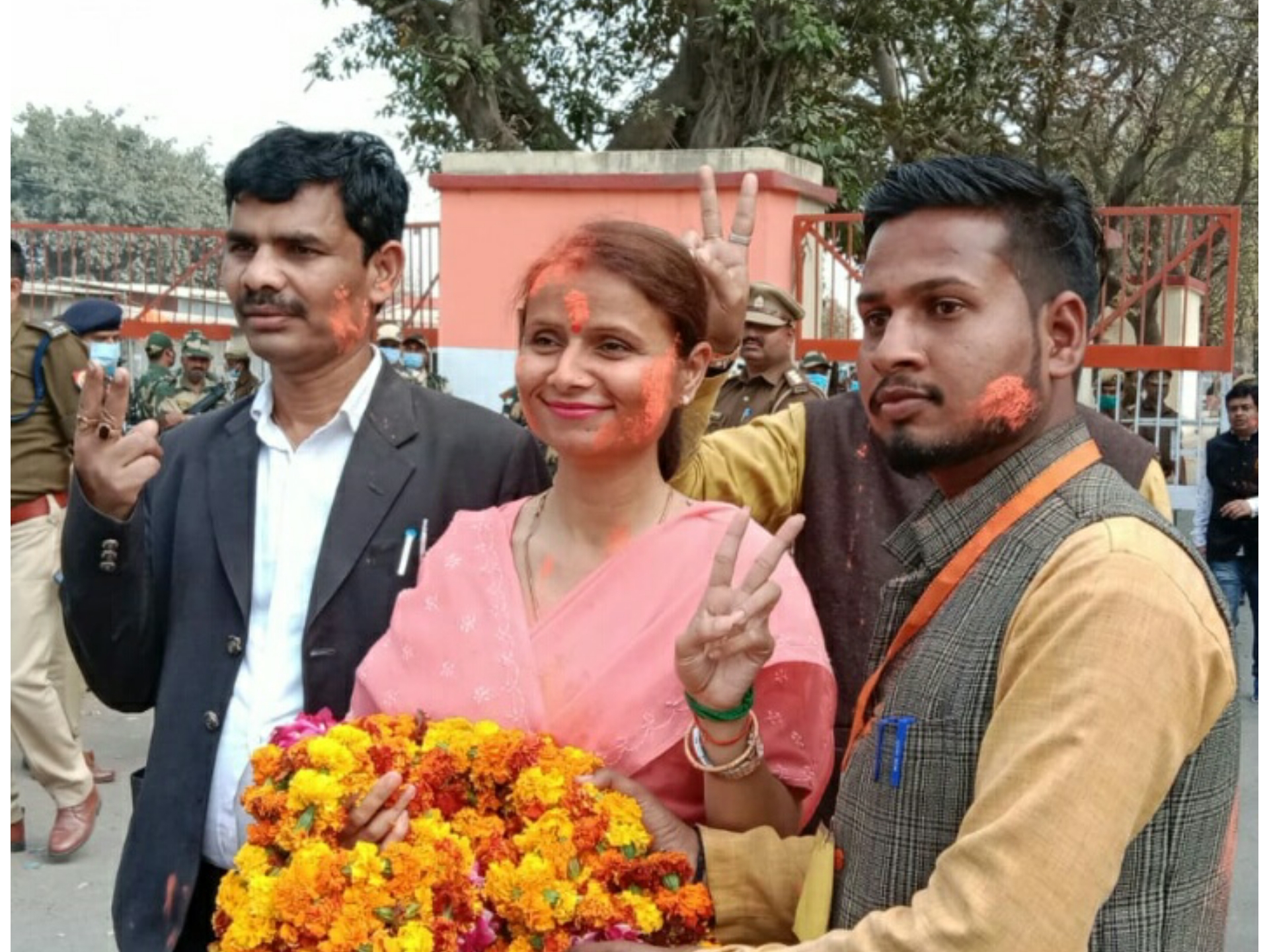 Sandila became the first woman MLA of backward caste in Vis | संडीला ...