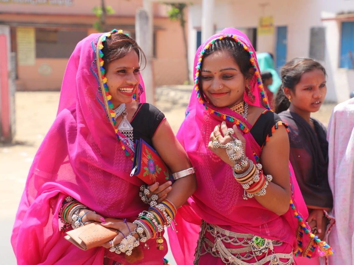 People from Gujarat also came to see a glimpse of folk culture ...