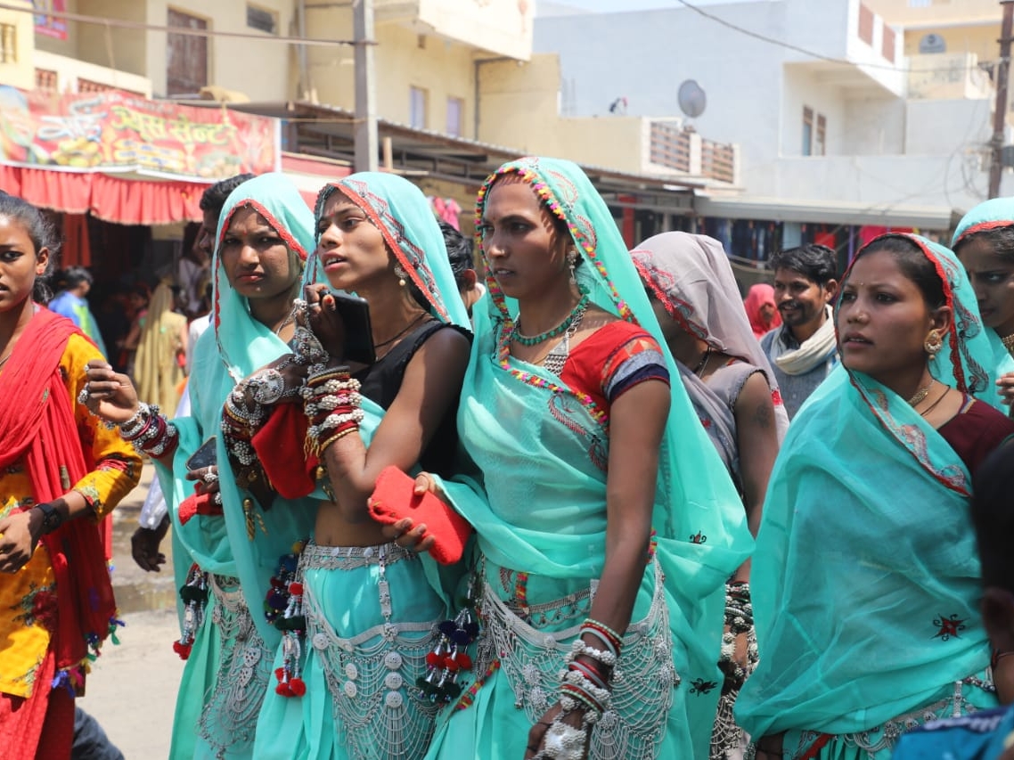 People from Gujarat also came to see a glimpse of folk culture ...