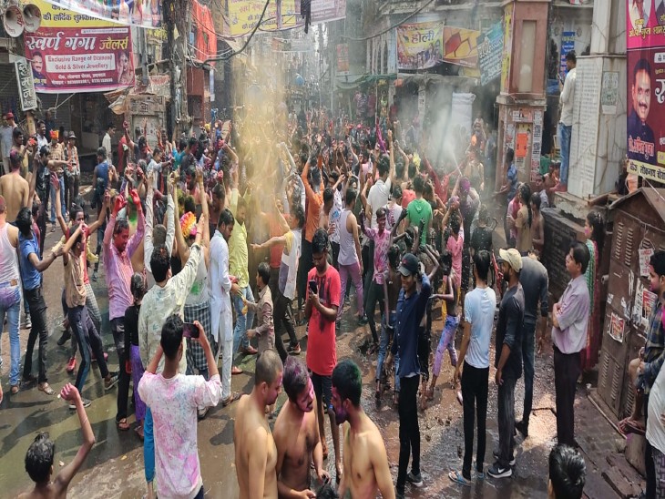Today there will be cloth tearing Holi in Sangamnagari, Holi of Loknath ...