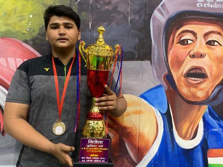 Pachore's boxer won gold for MP in Gwalior | बॉक्सिंग प्रतियोगिता: पचोर ...