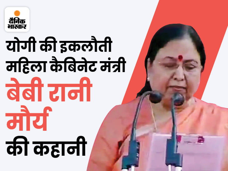 Baby Rani Maurya; Yogi Adityanath Cabinet Minister Baby Rani Maurya ...